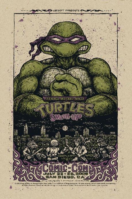 Teenage Mutant Ninja Turtles Minimalist Poster