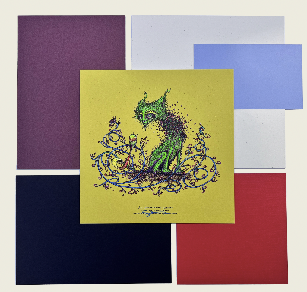 New batch of mini prints featuring An Understanding Between | Marq Spusta